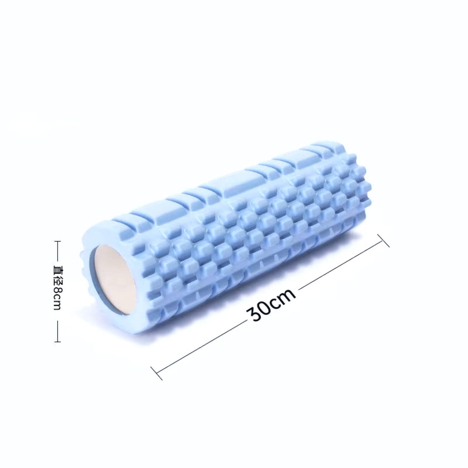 30Cm Yoga Column Foam Fitness Muscle Training Pilates Sports Massage ...