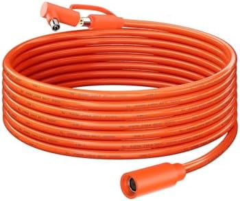 30FT 12AWG Extension Cable for Solar Generators, 8mm Female to Male ...