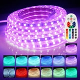 30FT RGB LED Rope Strip Light, Waterproof, Multi-color, Controller ...
