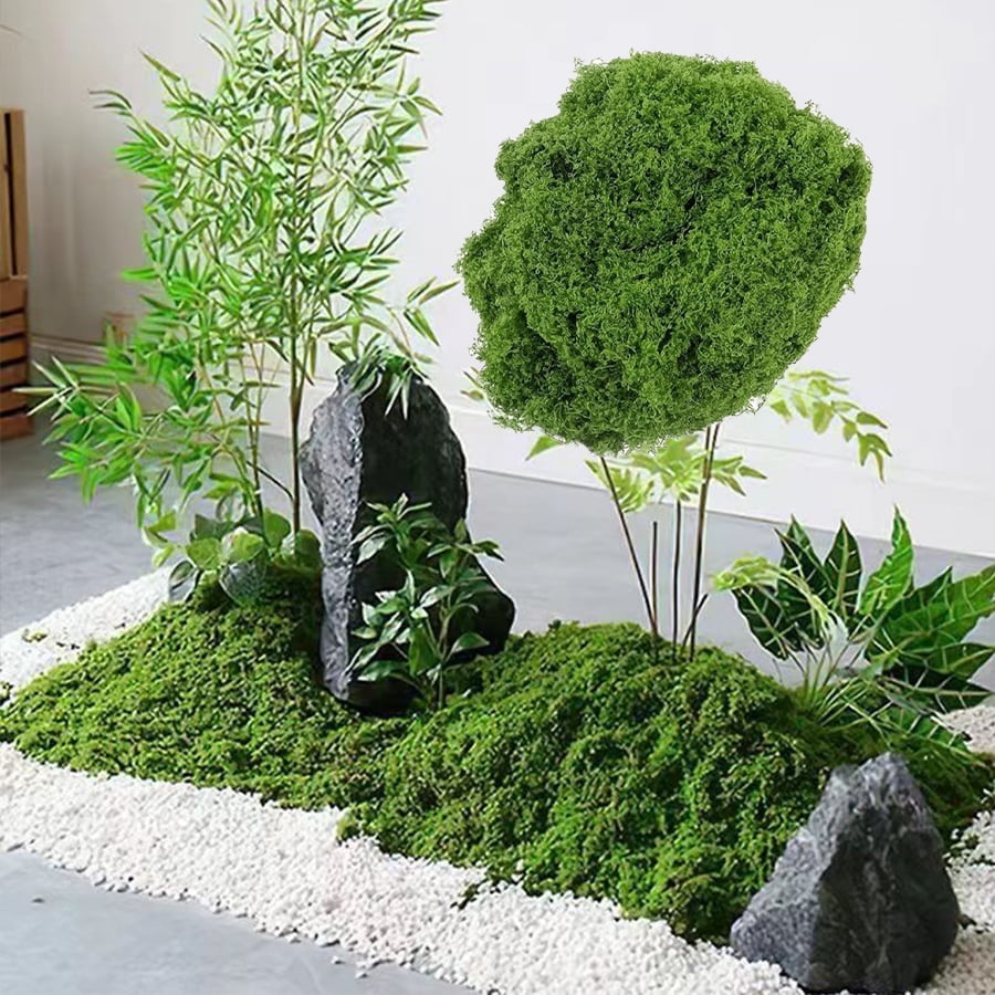 30G Artificial Moss for Planters Fake Moss Decor for Potted Plants ...