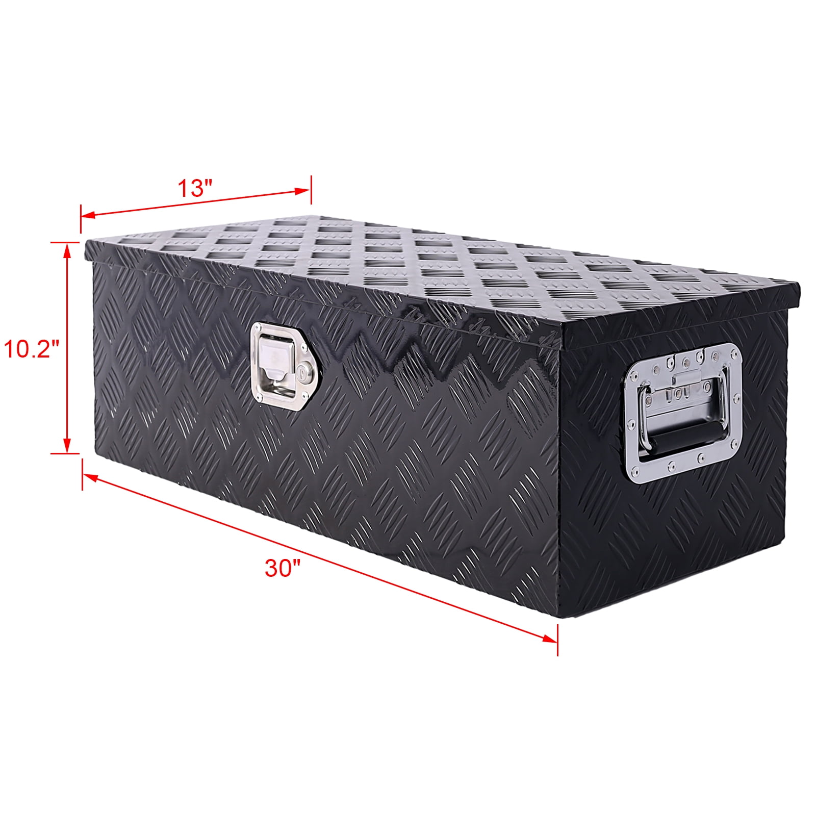 30Inch Aluminum Tool Box,Heavy Duty Truck Bed Tool Box,Outdoor Trailer ...