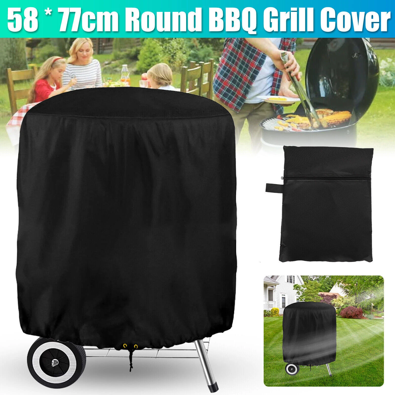 30Inch Bbq Gas Grill Cover Barbecue Waterproof Outdoor Heavy Duty Uv ...