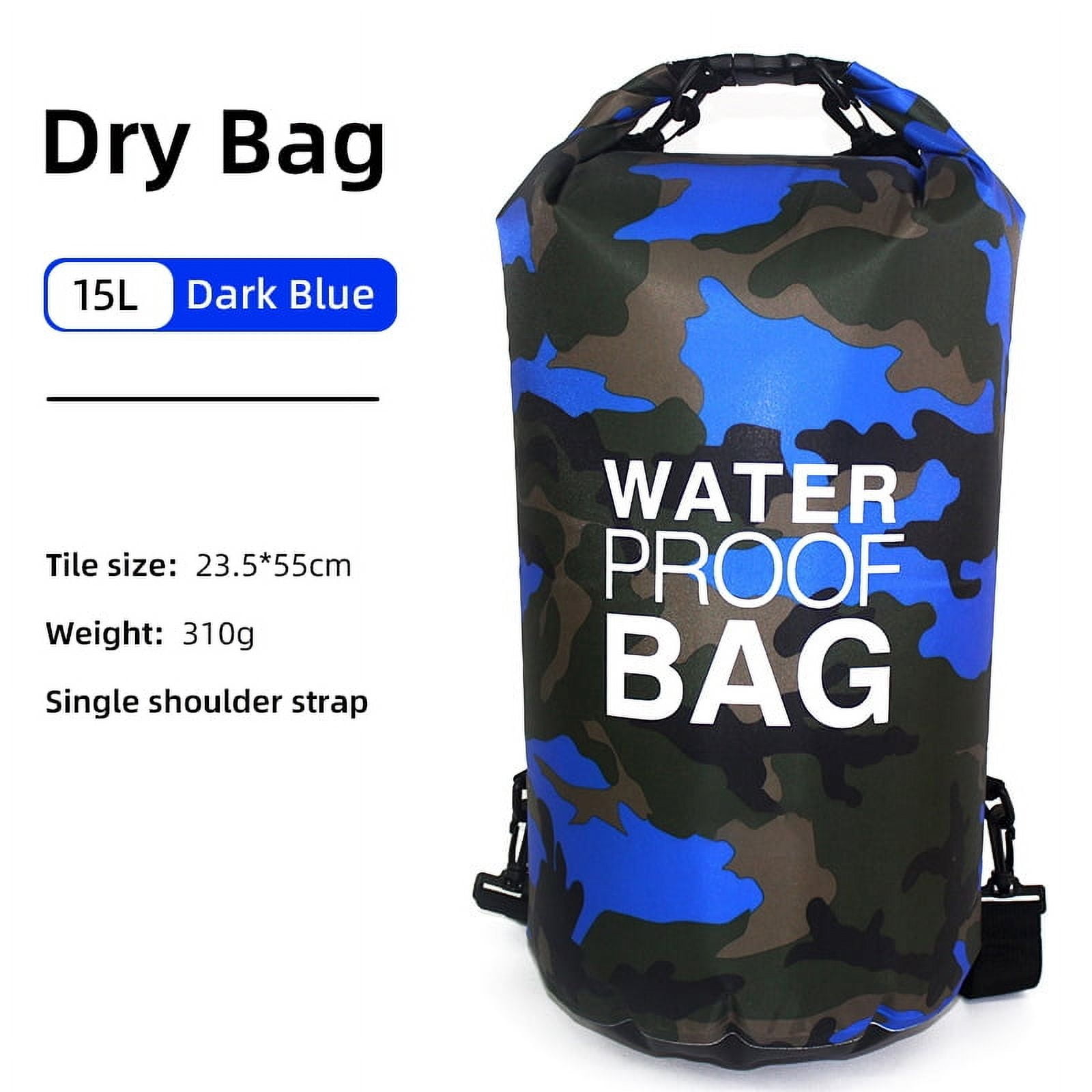 30L 15L Waterproof Dry Bags with Wet Separation Pocket Backpack for ...