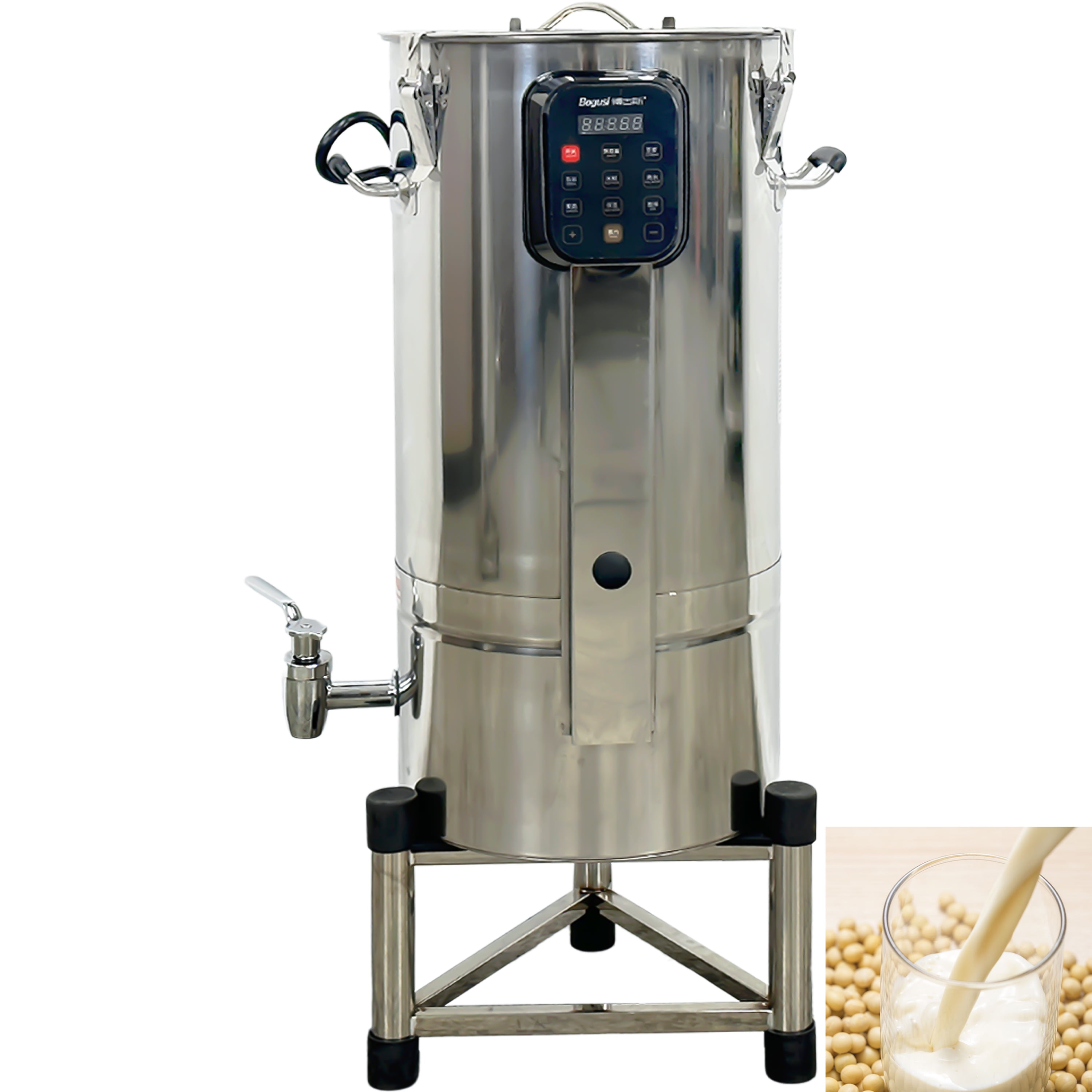 30L Automatic Commercial Soy Milk Machine, Soy Milk Warmer Maker ...