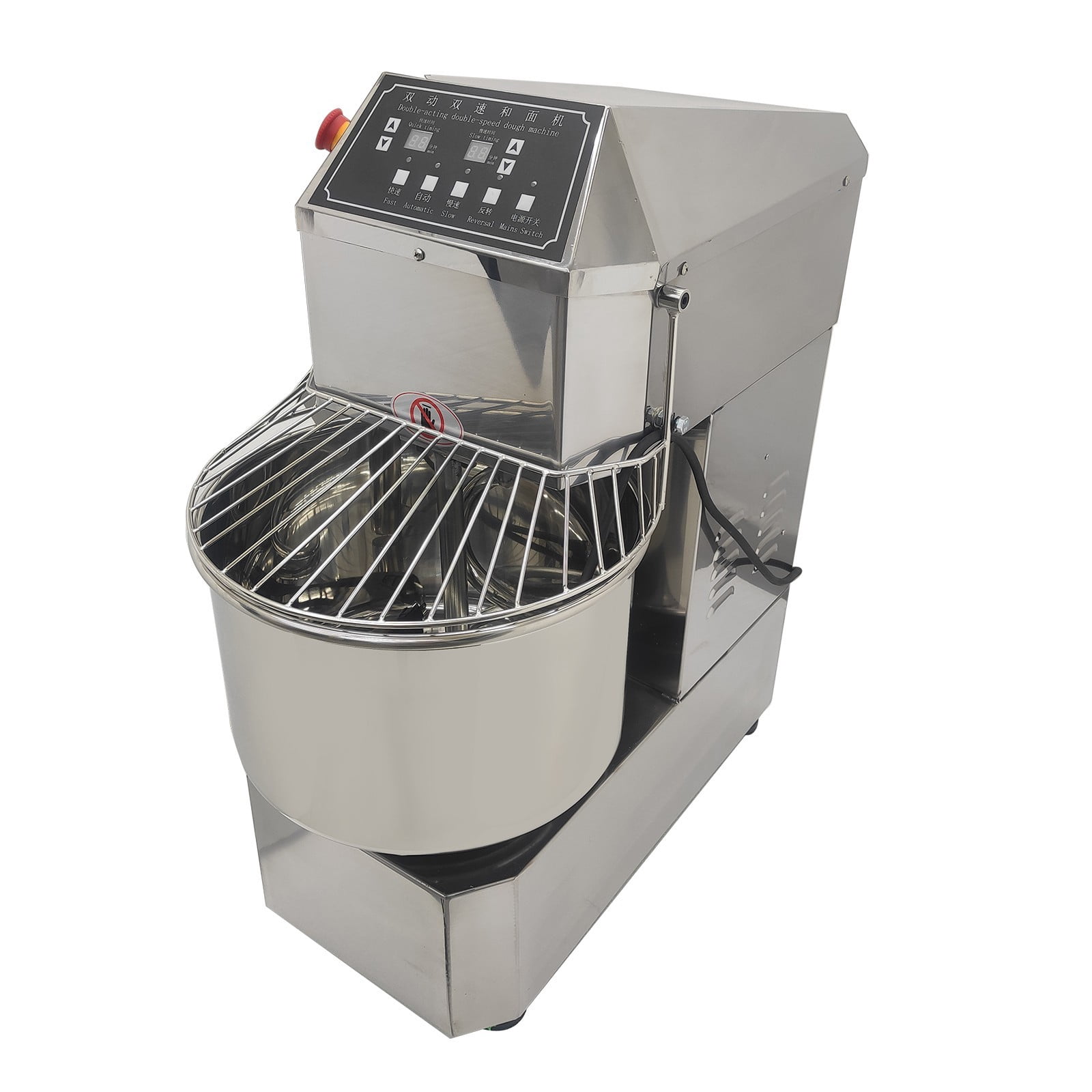 30L Electric Flour Mixing Machine Stand Dough Mixer Double-Action ...