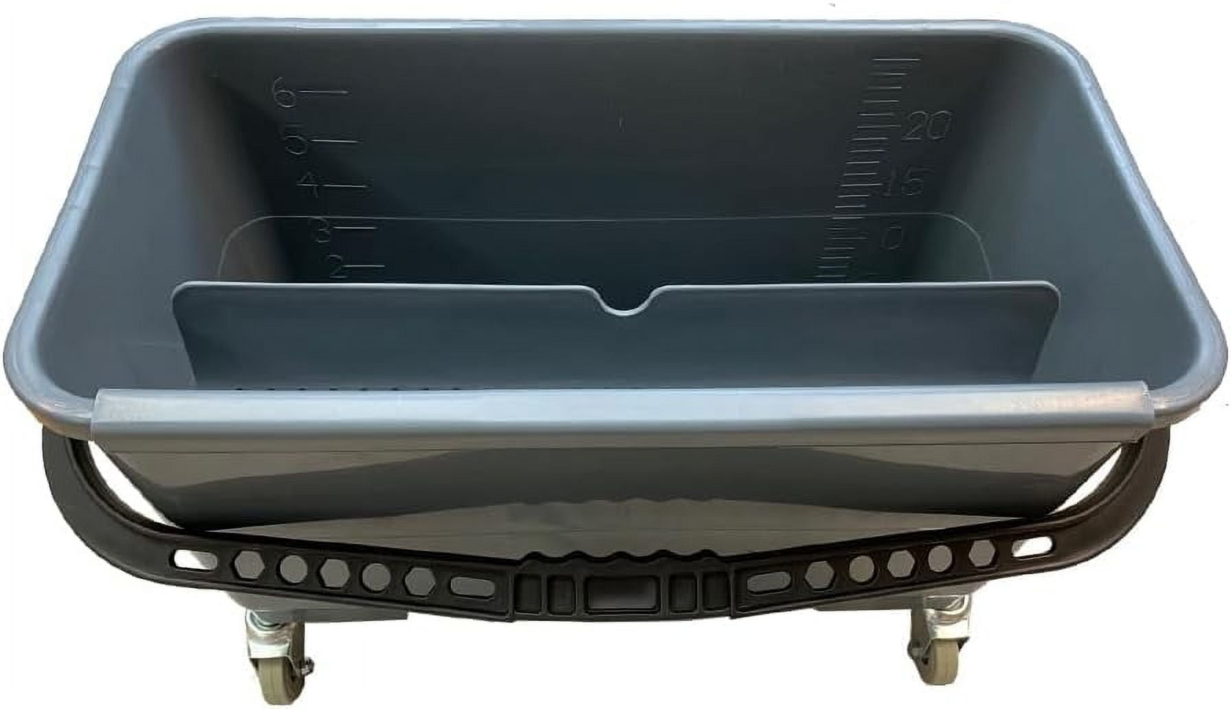 30L Flat Mop Bucket, Commercial, Bucket, Magic, Microfiber Bucket,Heavy ...