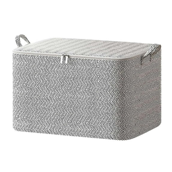 30L Foldable Storage Bag – Non-Woven Zipper Storage Box for Seasonal ...