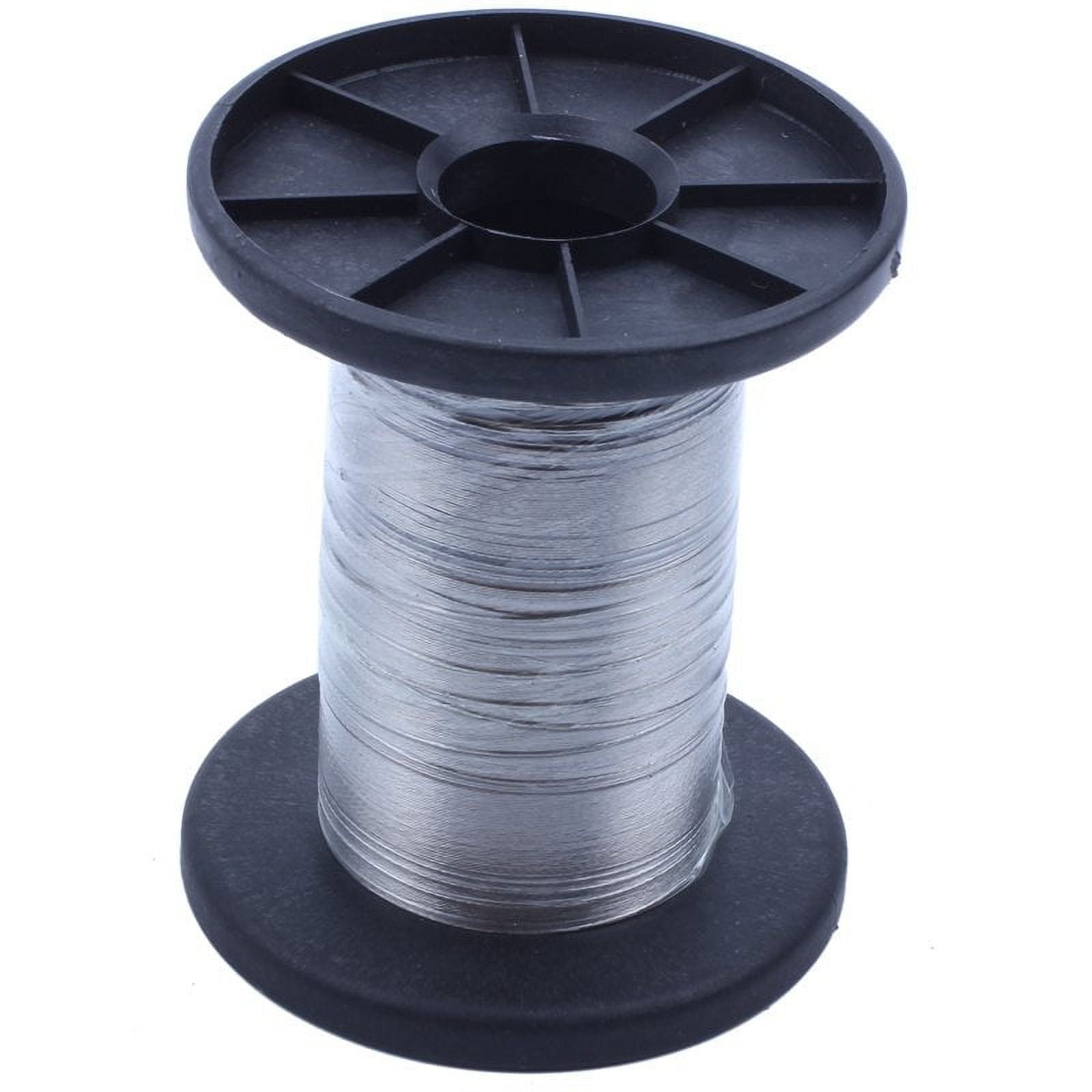 30M 304 Stainless Steel Wire Roll Single Bright Hard Wire Cable, 0.3Mm ...