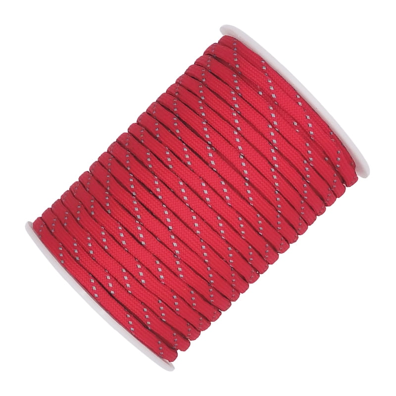 30M outdoor 7-core umbrella rope high reflective rope bracelet woven ...