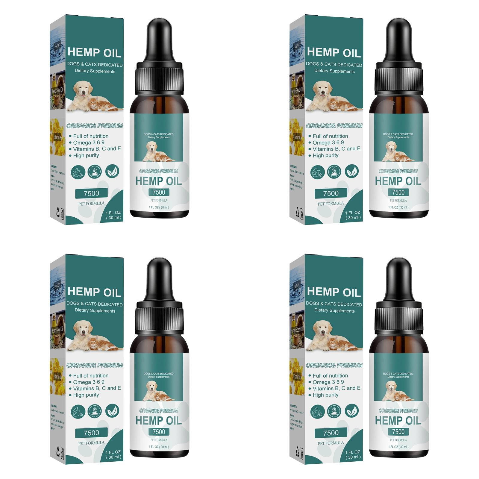 30ML Oil For Dogs Cats Help Anxiety Stress Inflammations Ease Joint ...