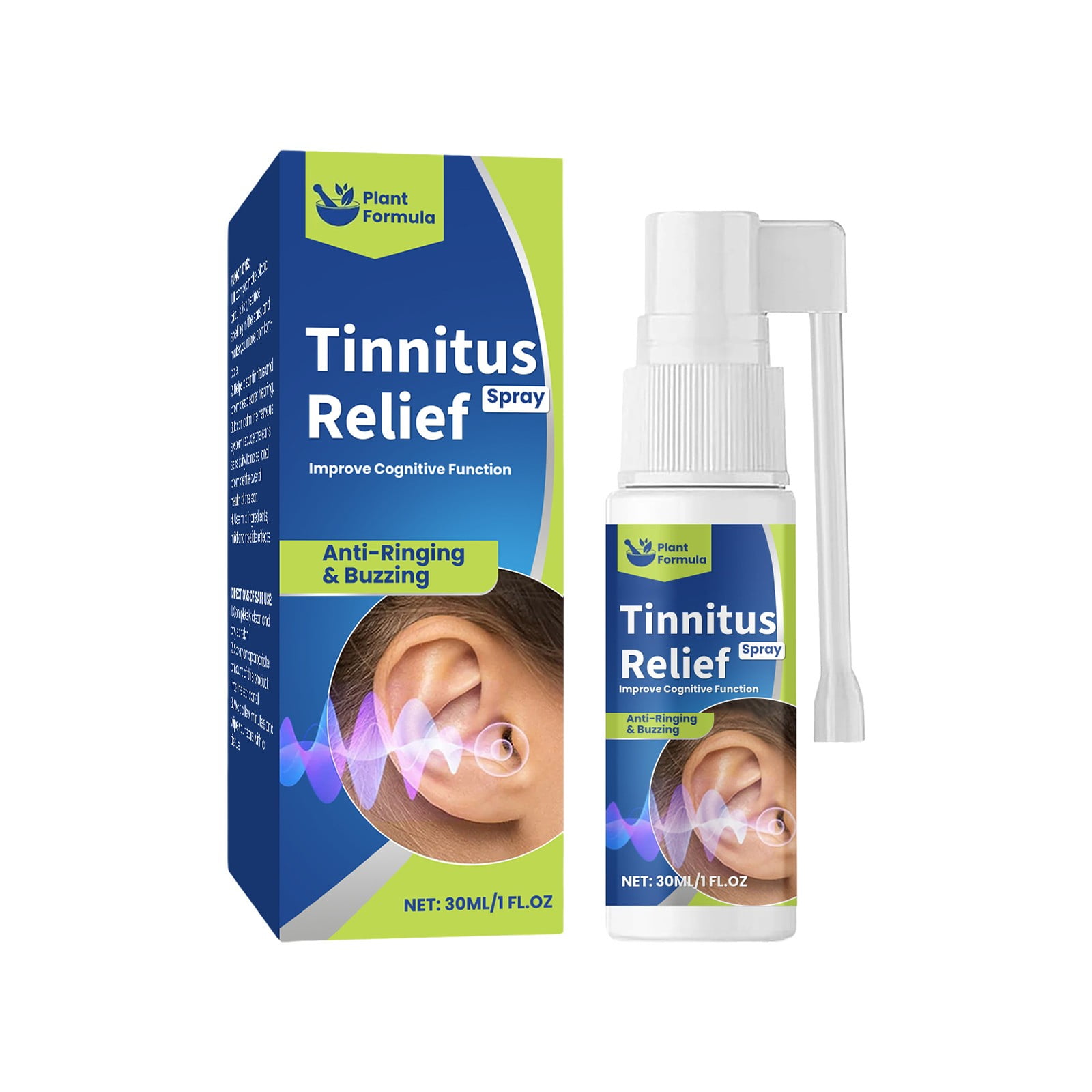 30ML Tinn-itus-Relief-Oil – Natural Herbal Ear Drops for Ringing Ears ...