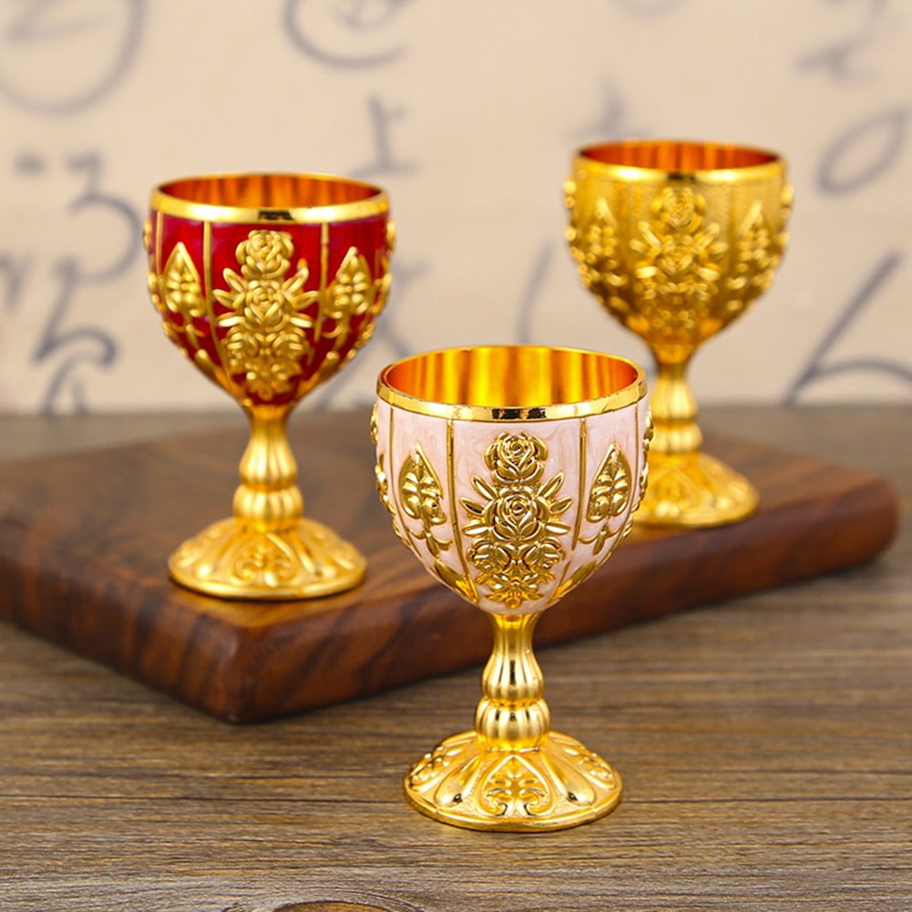 30Ml Vintage Wine Cup High-Quality Metal Wine Cup Retro Wine For ...