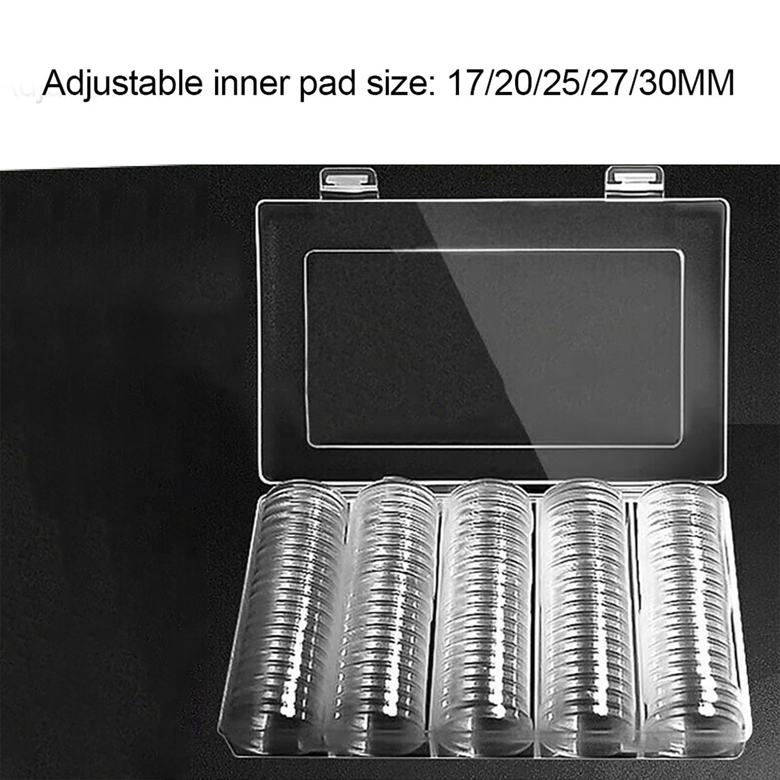 30Mm Coin Small Round Box, Transparent Plastic Box And Commemorative ...