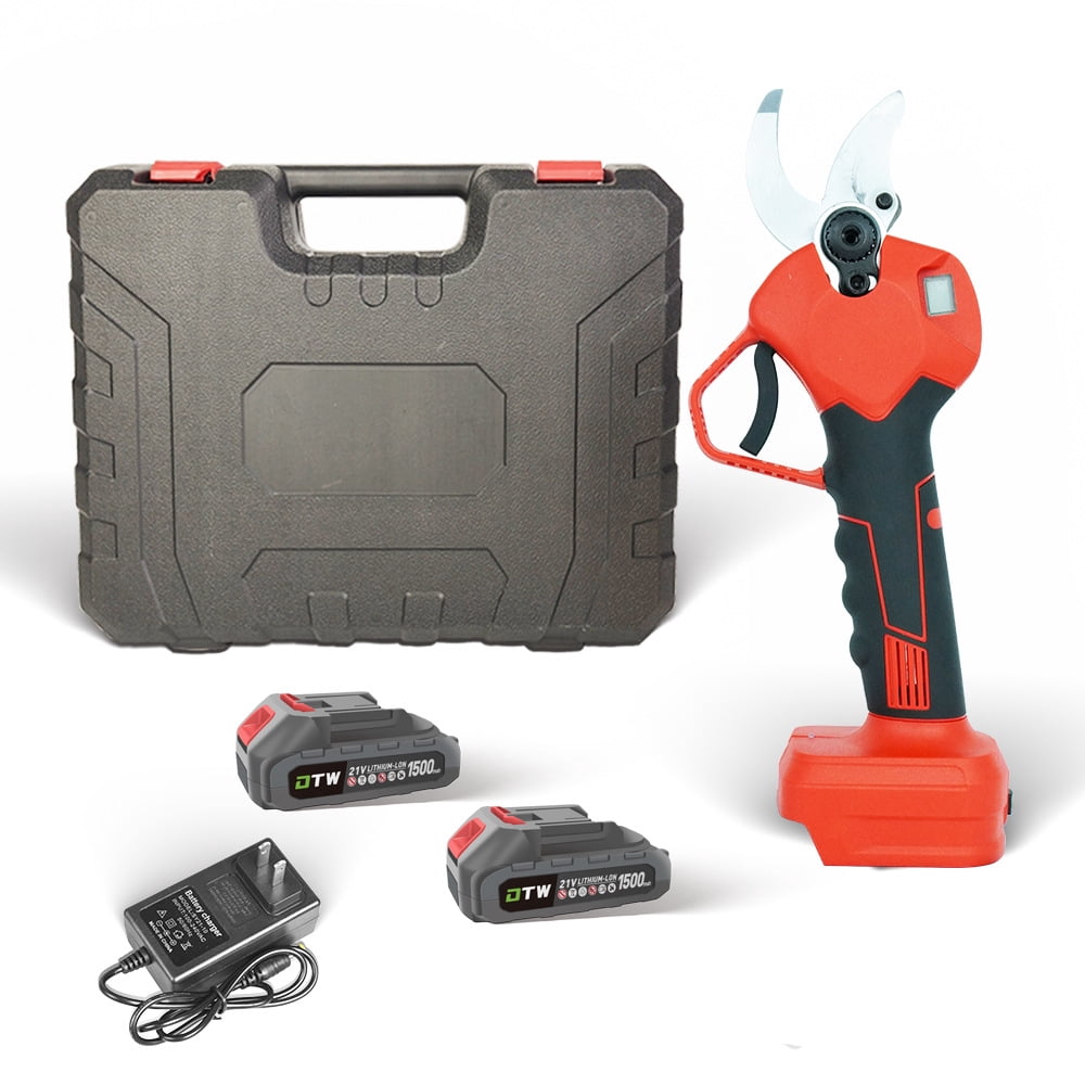 30Mm Cordless Electric Pruning Shears Garden Secateur Branch Cutter ...