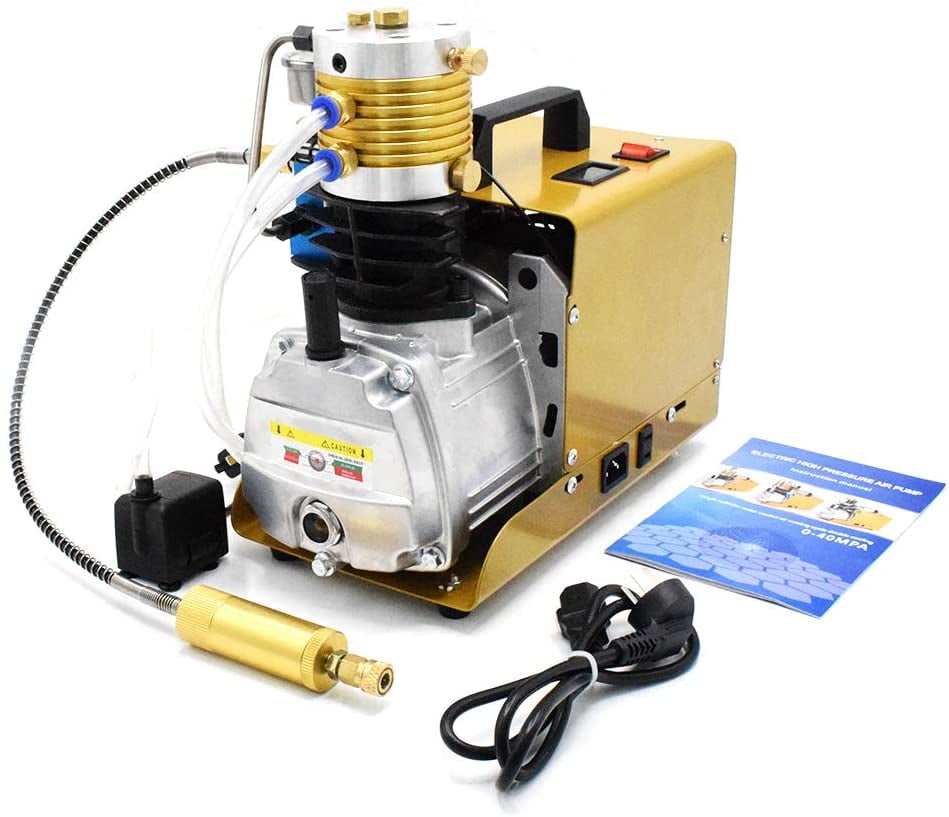 30Mpa 4500psi PCP Air Compressor 110V High Pressure Air Pump Pressure ...