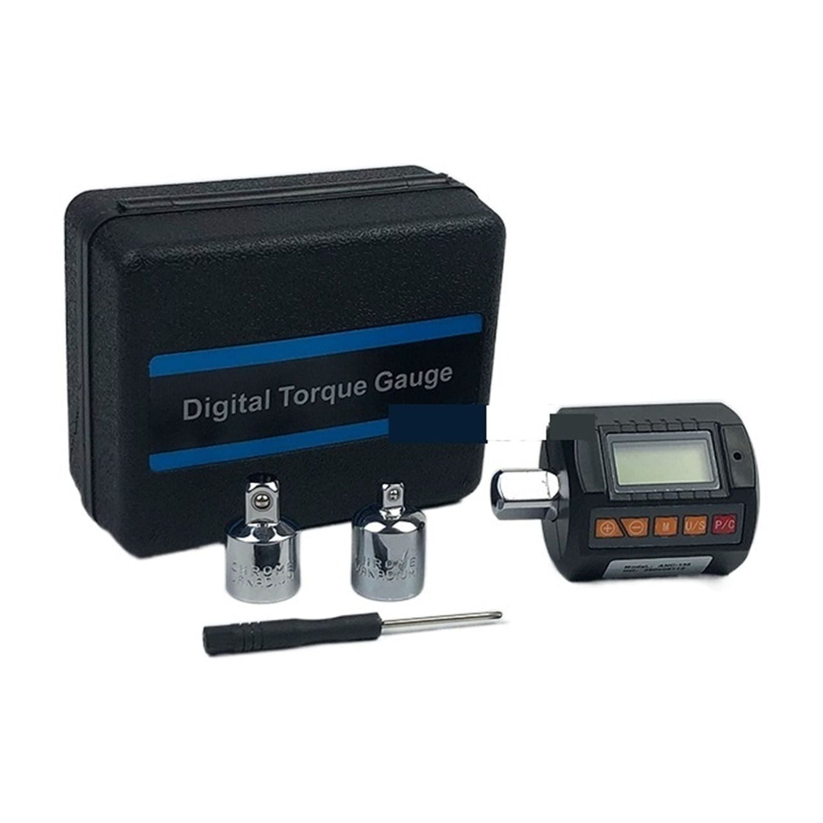 30N 1/2 3-piece Sets With Adapter Digital Torque Table Torque Wrench ...