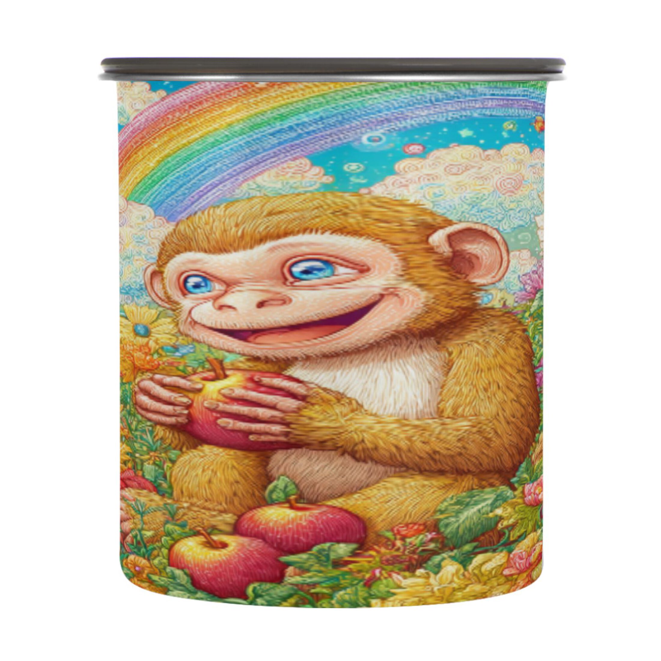 30OZ Food Storage Can - Keep Coffee Tea Flour & More Fresh - Ideal for ...