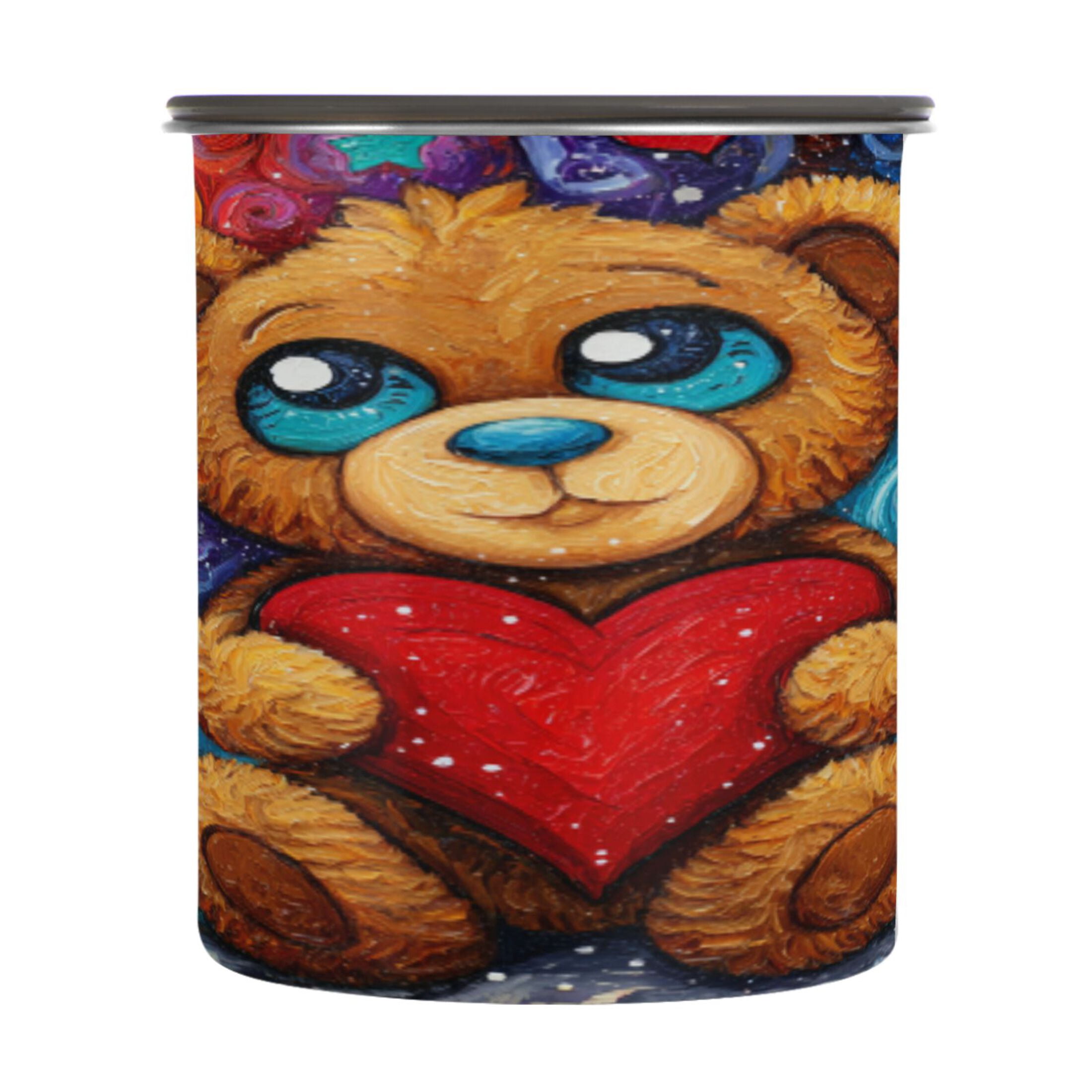 30OZ Food Storage Can - Keep Coffee Tea Flour & More Fresh - Ideal for ...