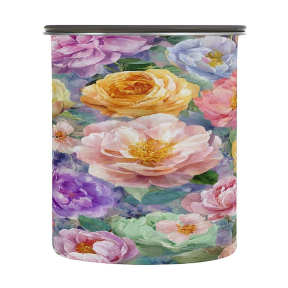 30OZ Food Storage Can - Keep Coffee Tea Flour & More Fresh - Ideal for ...