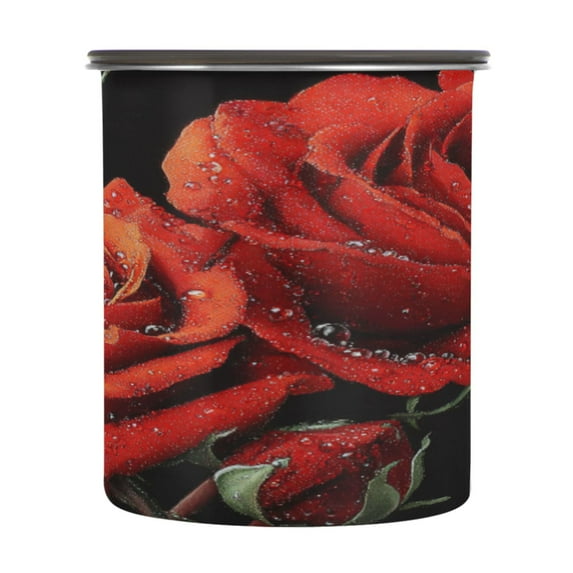 30OZ Food Storage Can - Keep Coffee Tea Flour & More Fresh - Ideal for ...