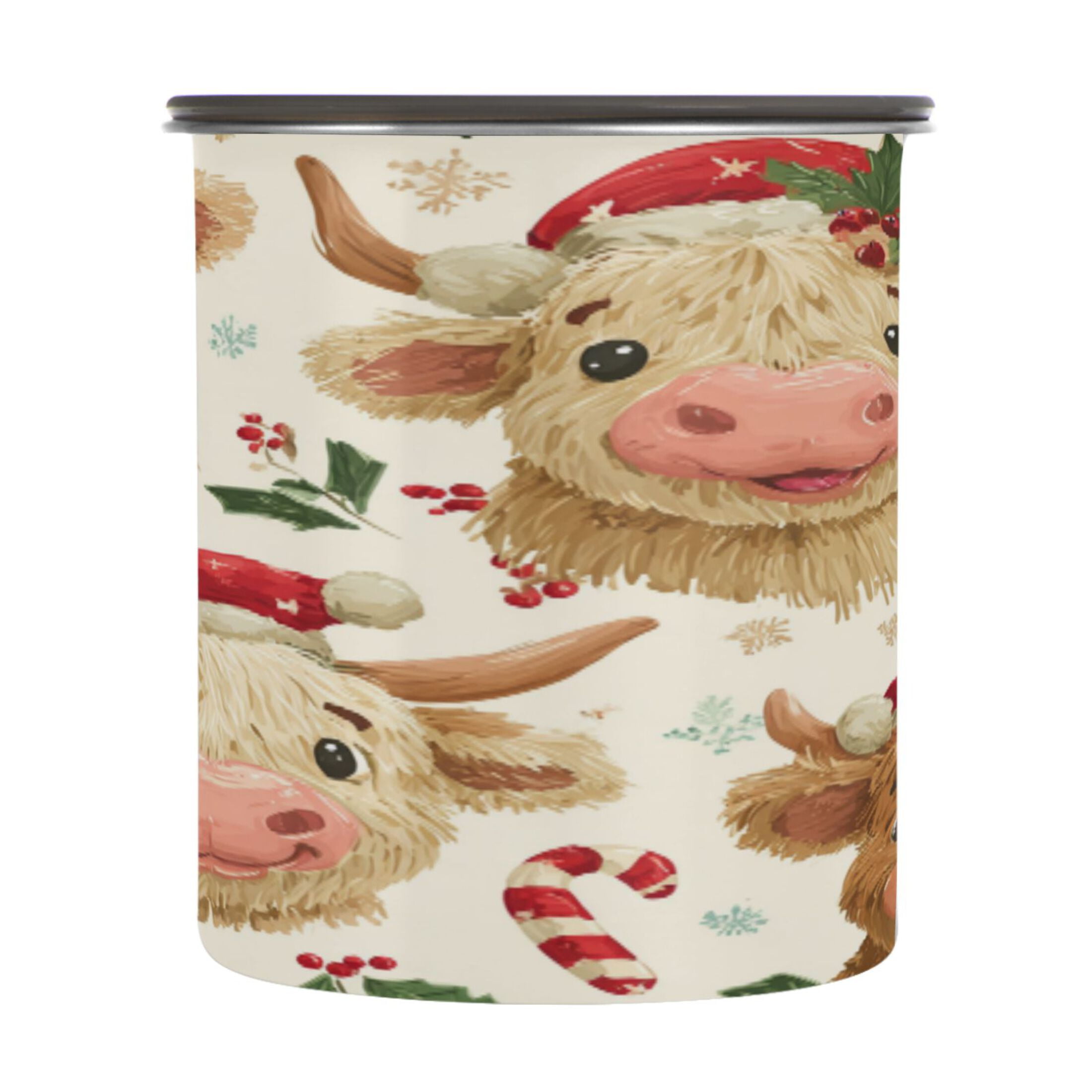 30OZ Food Storage Can - Keep Coffee Tea Flour & More Fresh - Ideal for ...