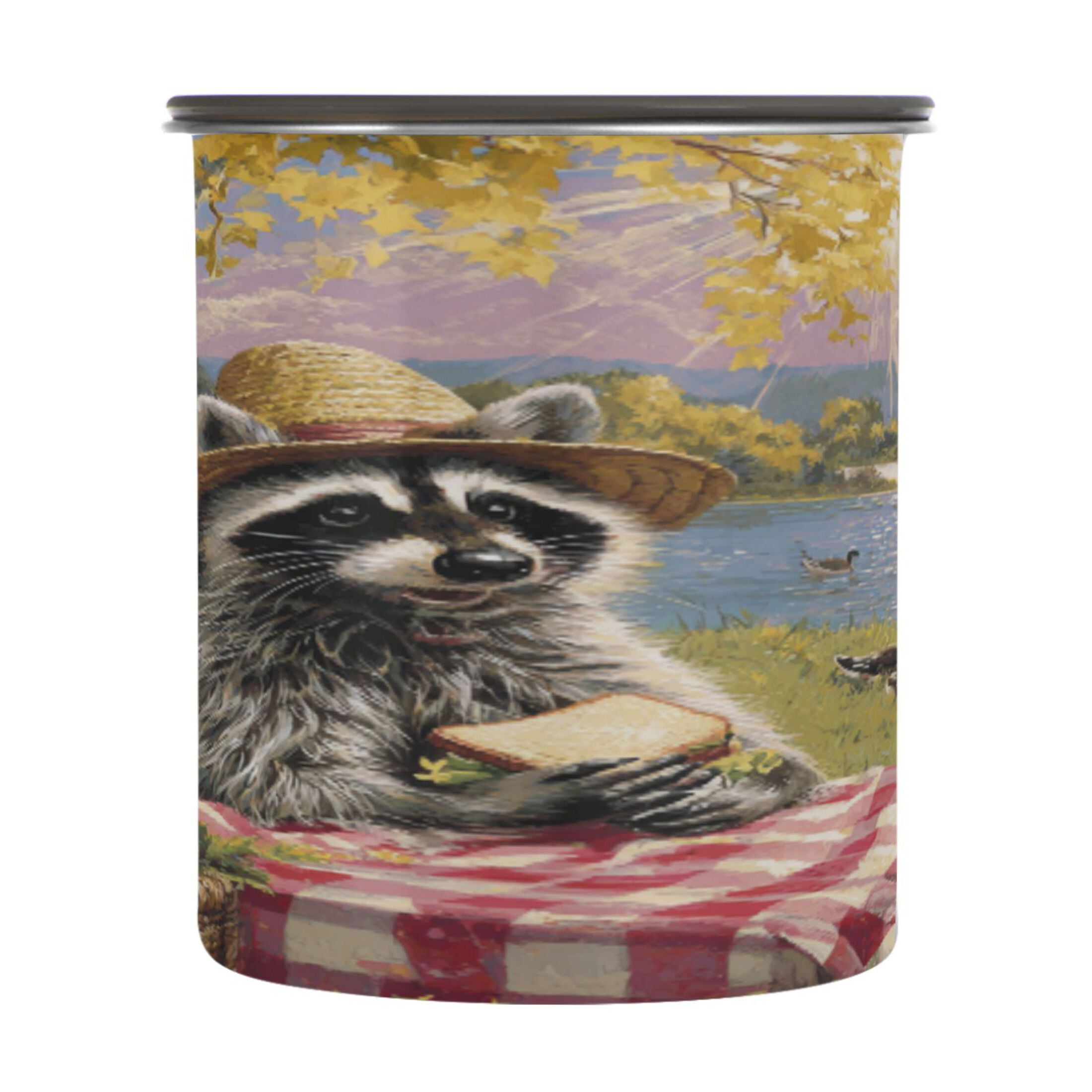 30OZ Food Storage Can - Keep Coffee Tea Flour & More Fresh - Ideal for ...
