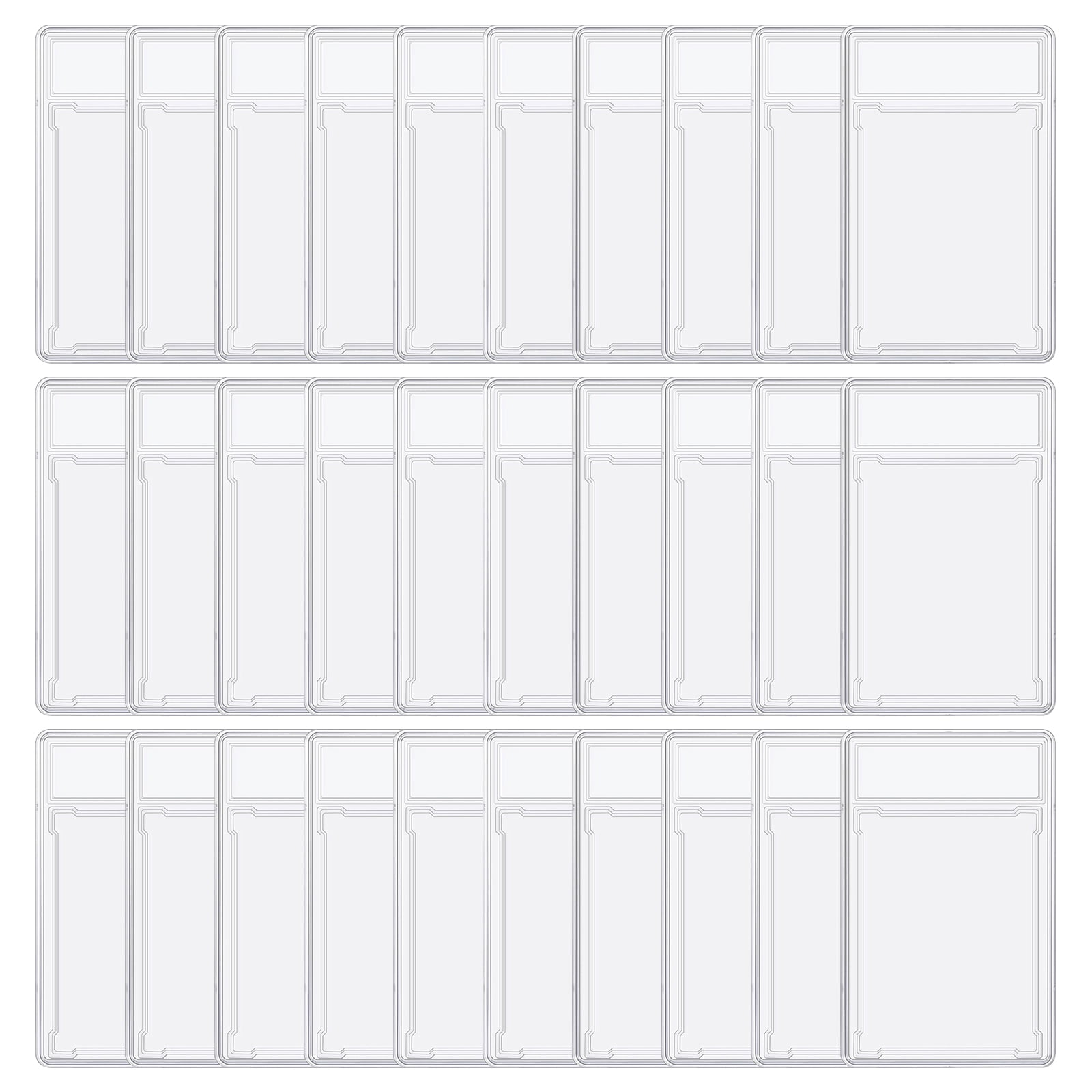30PACK PSA Style Graded Card Holder, Empty Slab Protector Holders with ...