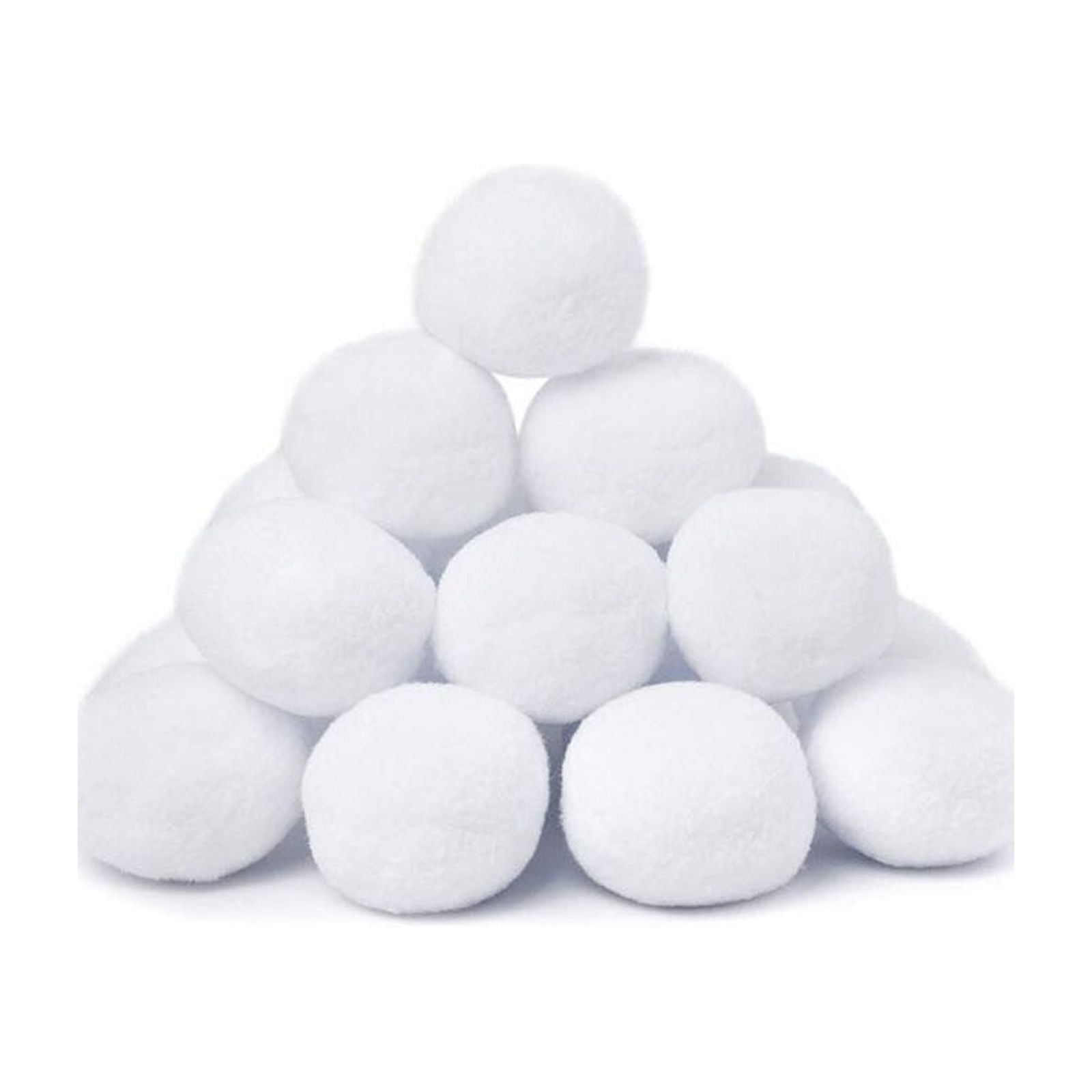30PC simulation snowball toy, artificial snowball for indoor snowball ...