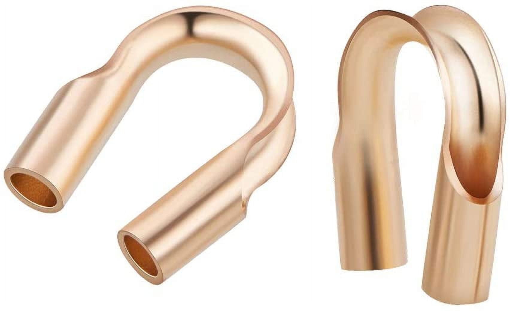 30PCS 14K Gold Filled Wire Guardian Wire Protector U Shape Findings ...