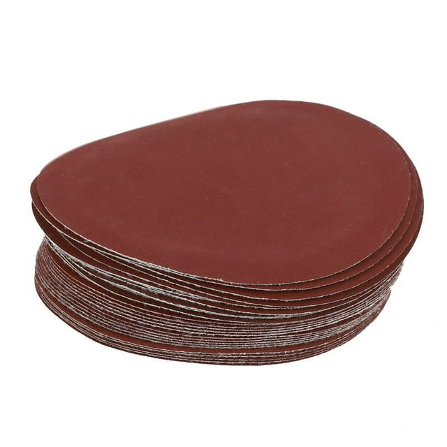 30PCS 5 inch 125mm Round Sandpaper Disk Sand Sheets Grit 320/400/600 ...