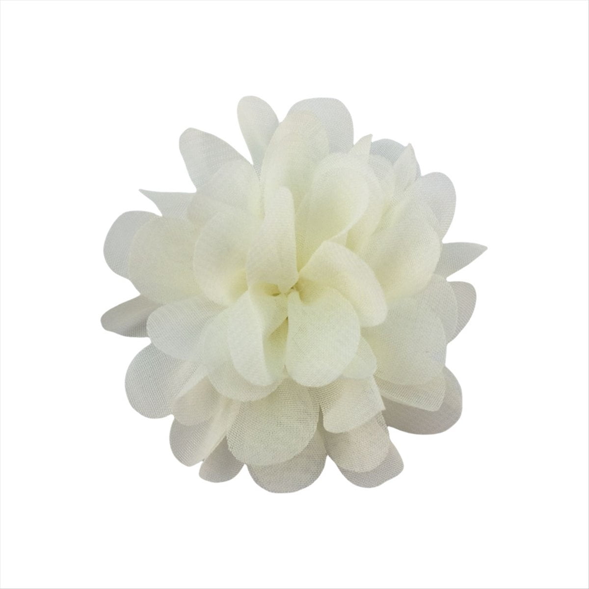 30PCS 7CM Chiffon Gauze Flower Artificial Fabric Silk Flower Head for ...