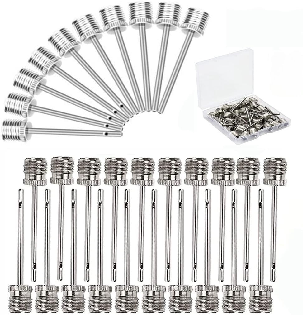 30PCS Ball Pump Inflation Needle，Air Inflate Pump Needles for ...