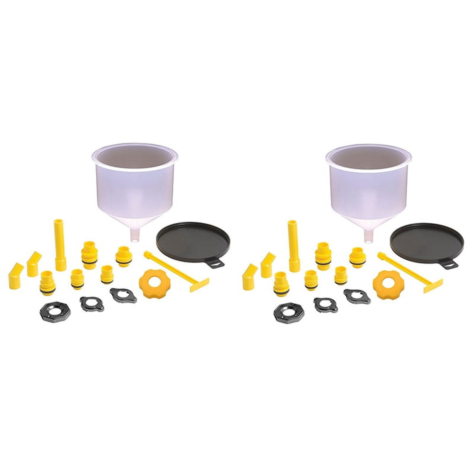 30PCS Car Radiator Coolant Filling Funnel Kit Spill Proof Cooling ...