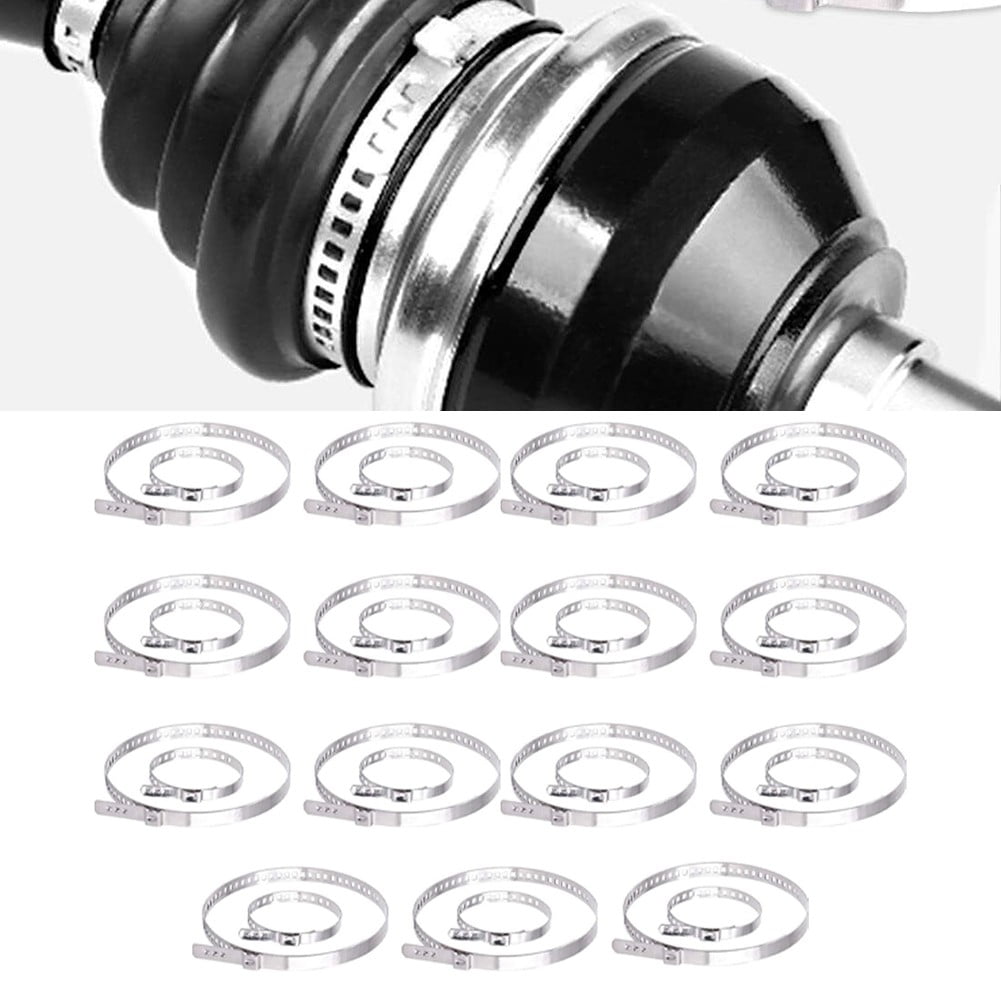 30Pcs Cv Boot Clips Kit Stainless Steel Joint Crimp Clamp for Securing ...