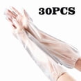 30PCS Disposable Arm Guard Gloves Kitchen Household Cleaning Waterproof ...