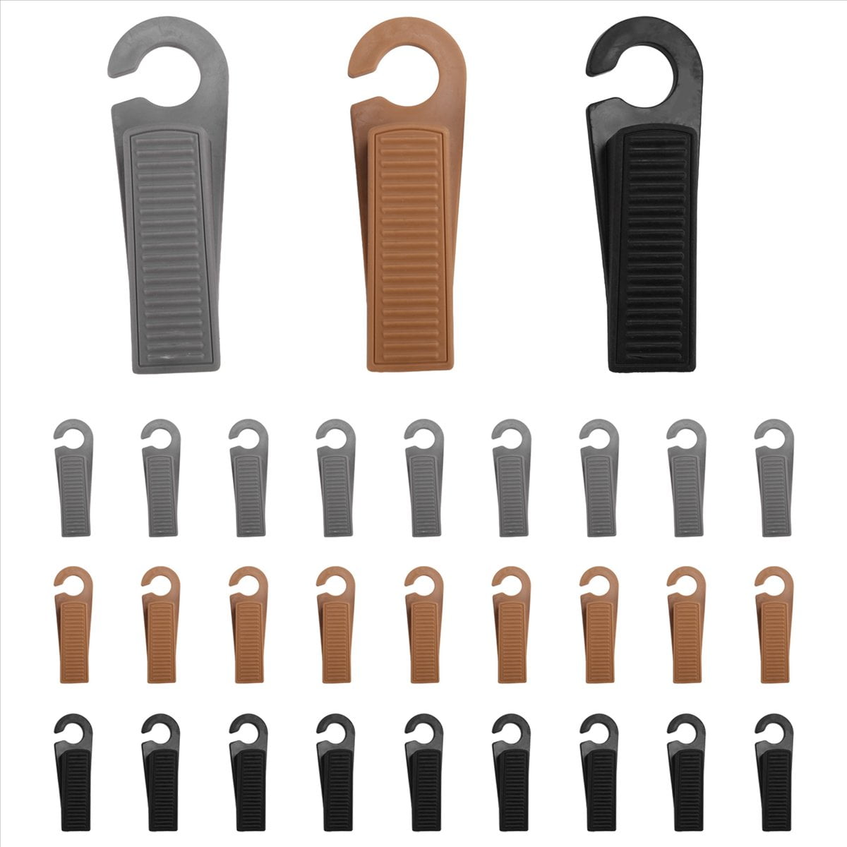 30PCS Door Stop Block Wedge Stop Door Stopper Home Offices Door Rear ...