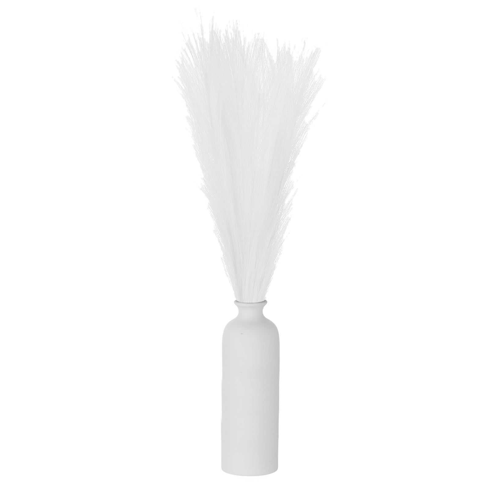 30PCS Faux Pampas Grass Decor, 24"/61cm Artificial Fluffy Grass Stems ...