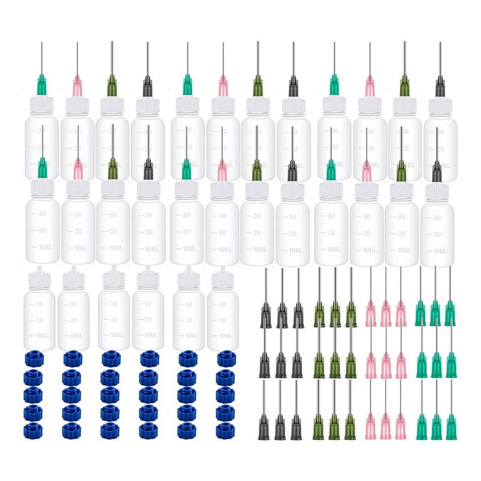 30PCS Glue Applicators Bottles,with Blunt Needle Tip 14ga 16ga 18ga ...