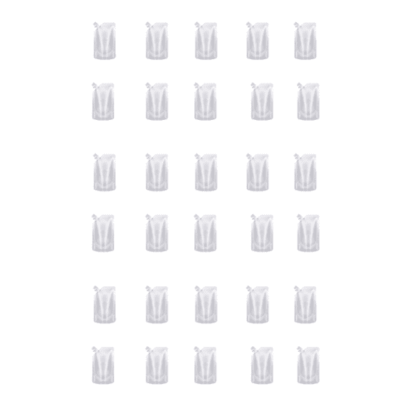 30PCS Hot Deal! Plastic Flask with Spout, Concealable and Reusable ...
