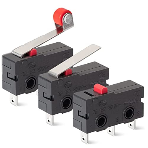 30PCS Limit Switch 250VAC 5A SPDT 1NO 1NC Normally Open Close Limit ...