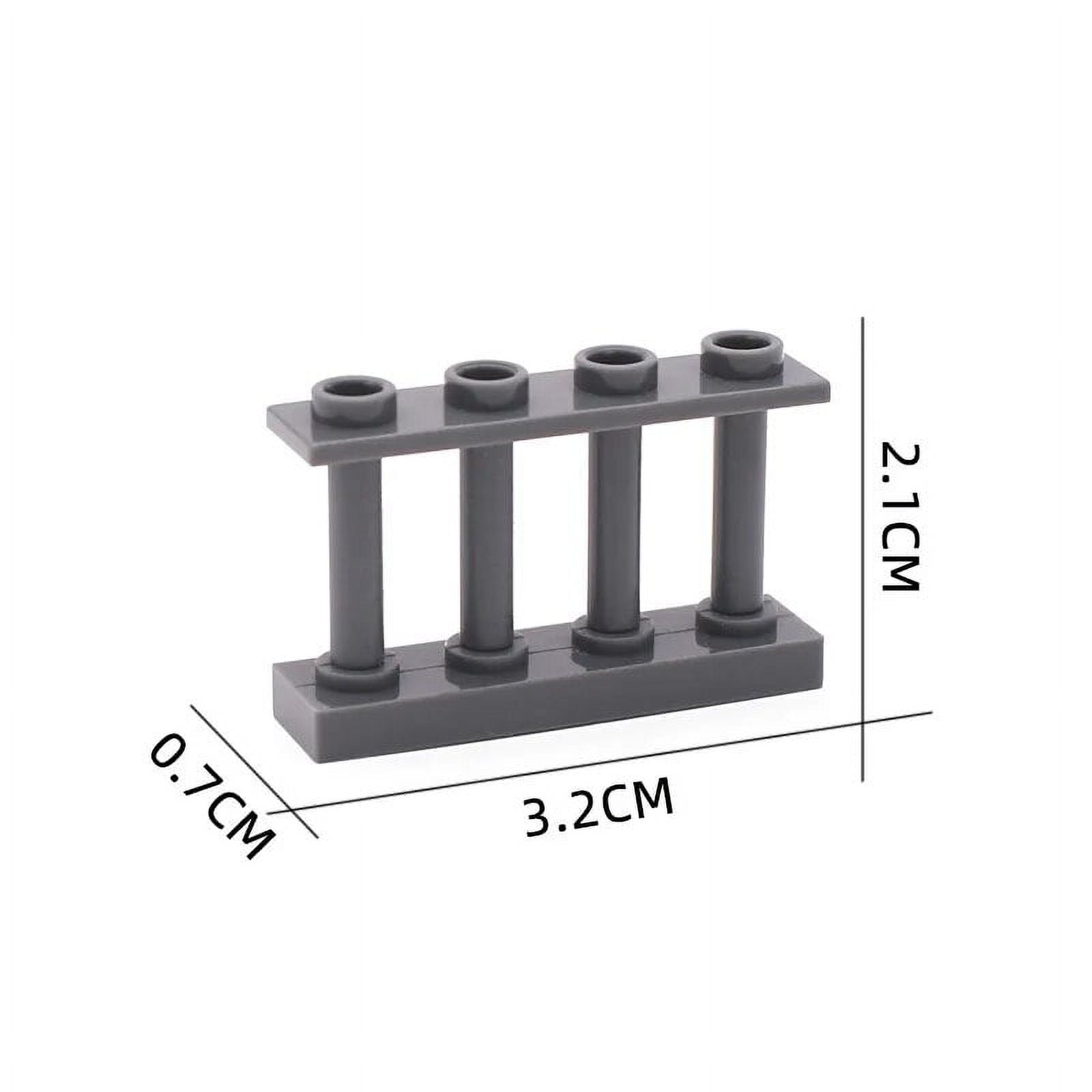 30PCS MOC Bricks City Fence Accessories Railing Stairs House Pieces ...