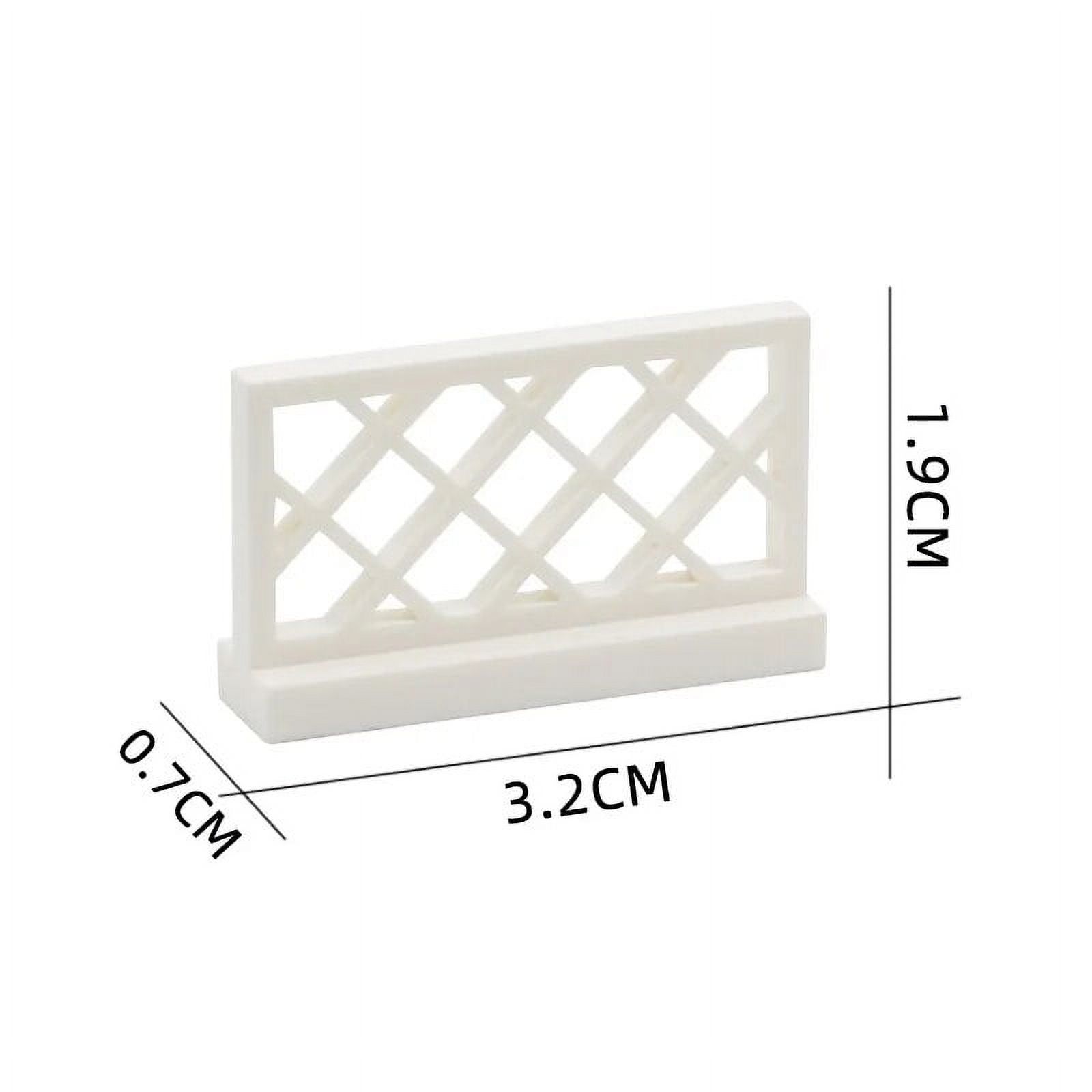 30PCS MOC Bricks City Fence Accessories Railing Stairs House Pieces ...