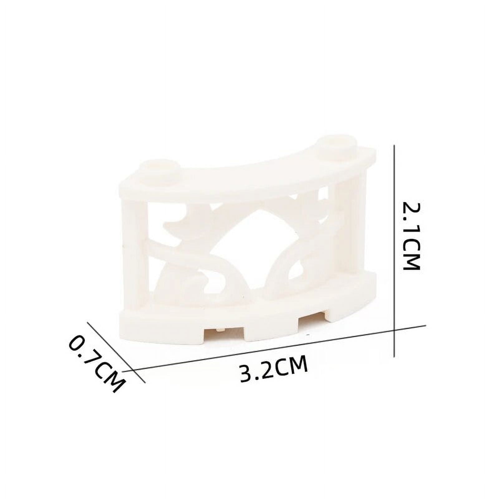 30PCS MOC Bricks City Fence Accessories Railing Stairs House Pieces ...