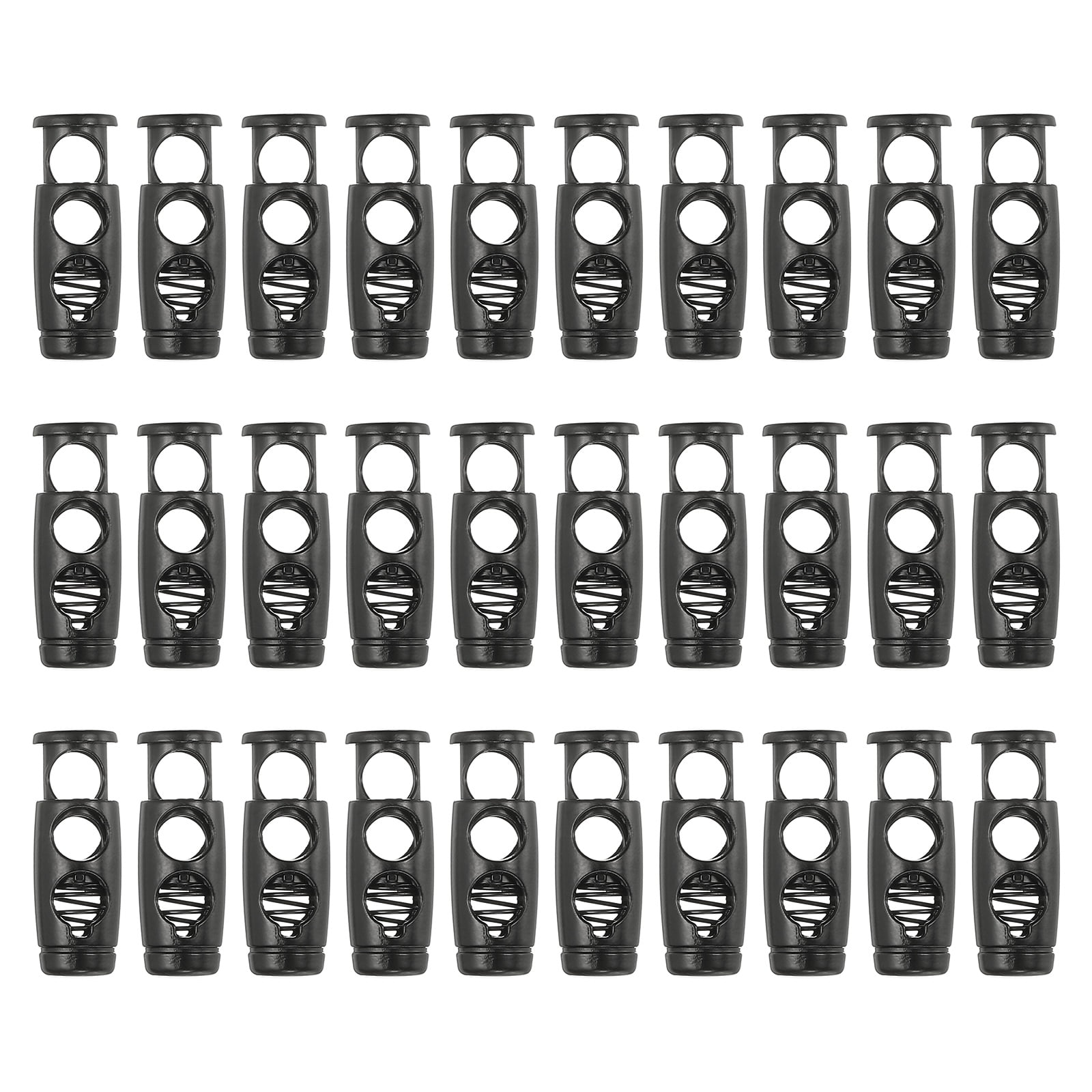 30PCS Metal Cord Locks for Drawstrings, Spring Cord Lock Toggles ...