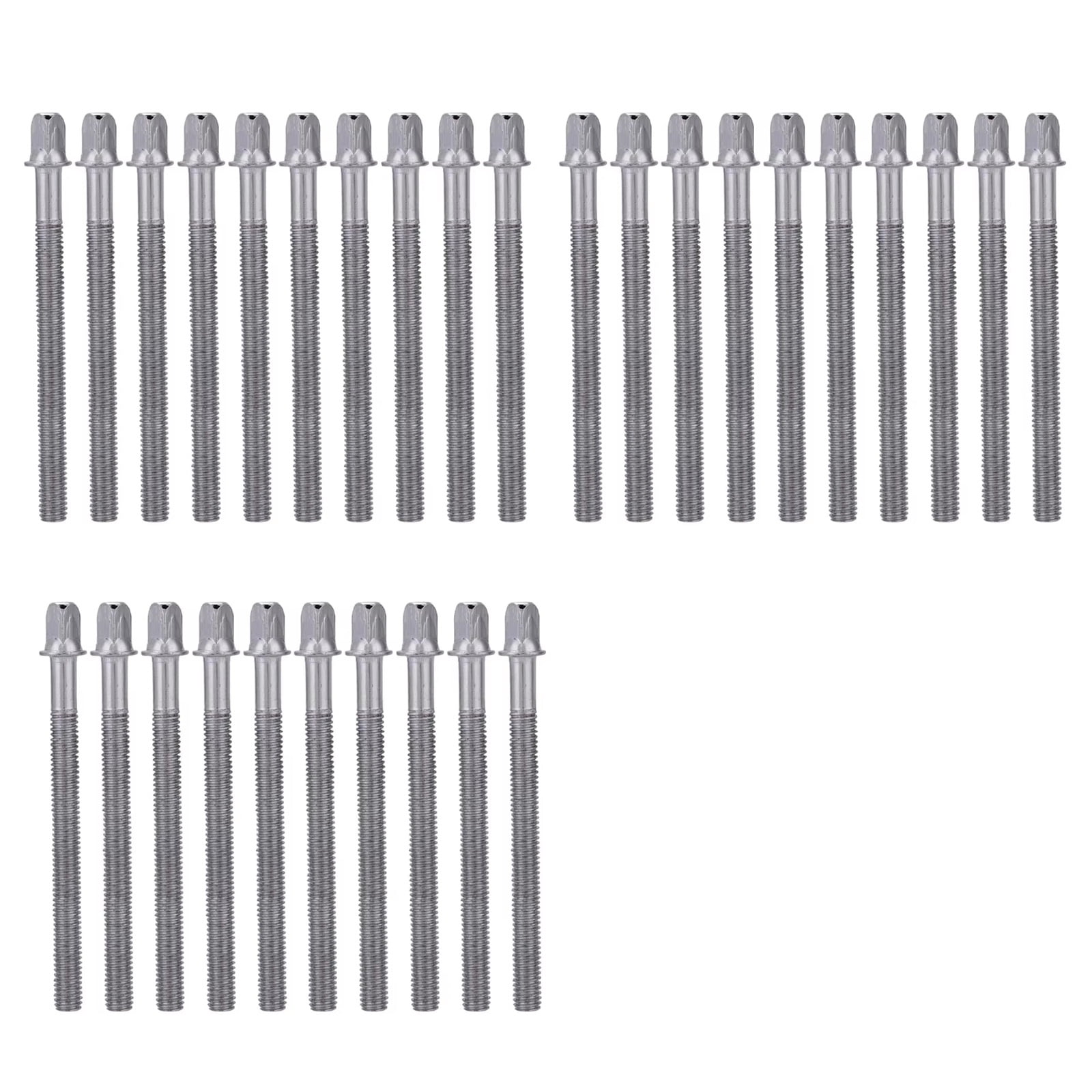 30PCS Metal Screws Replacement Drum Screws Musical Instrument Screws ...