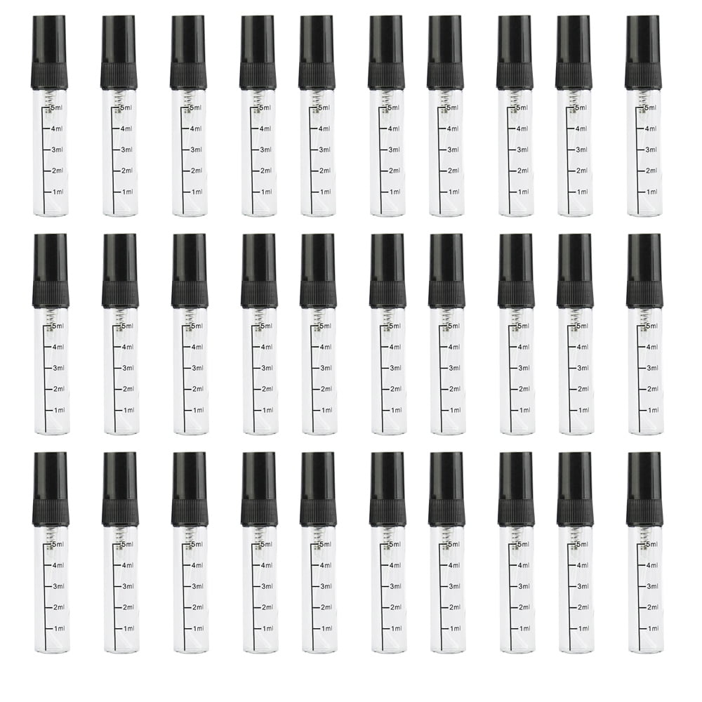 30PCS Mini Spray Bottles Refillable Empty Clear Plastic Spray Bottles ...