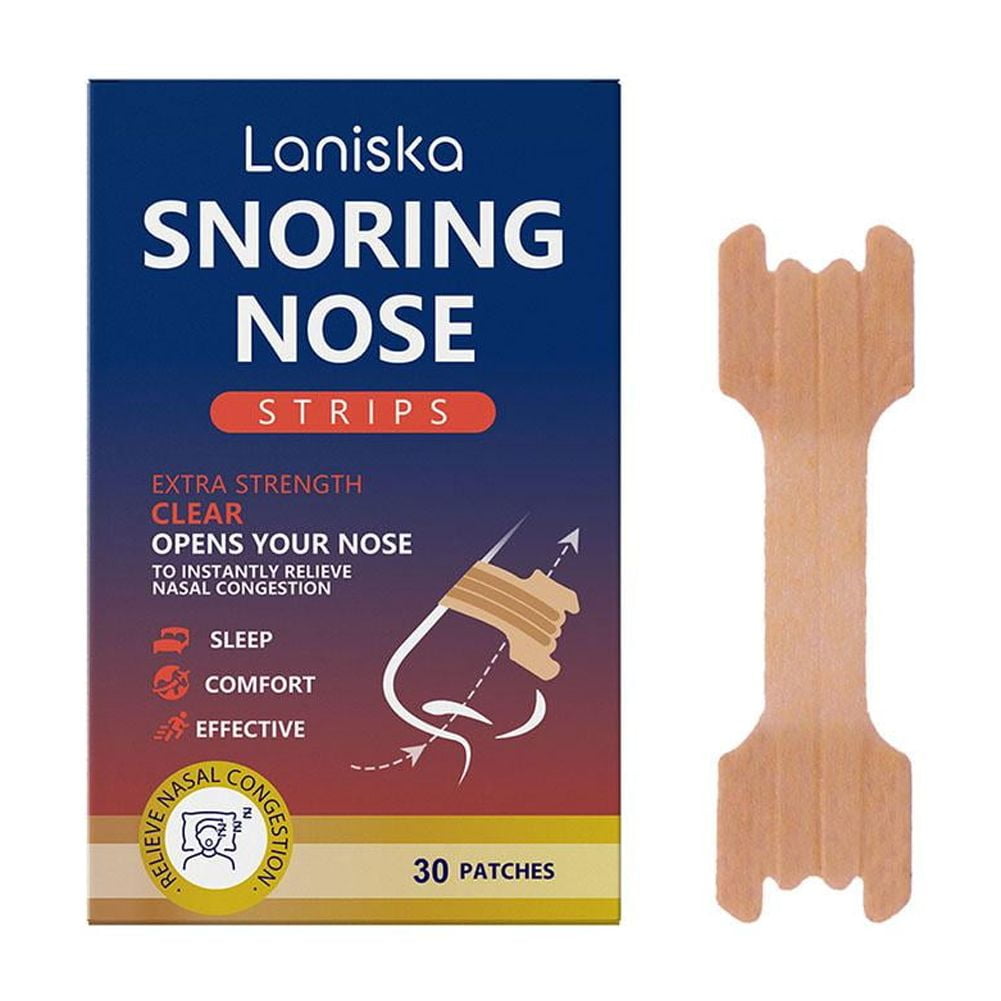 30PCS Nose Strips Extra Strength Nasal Strips Relief Slp For Better ...