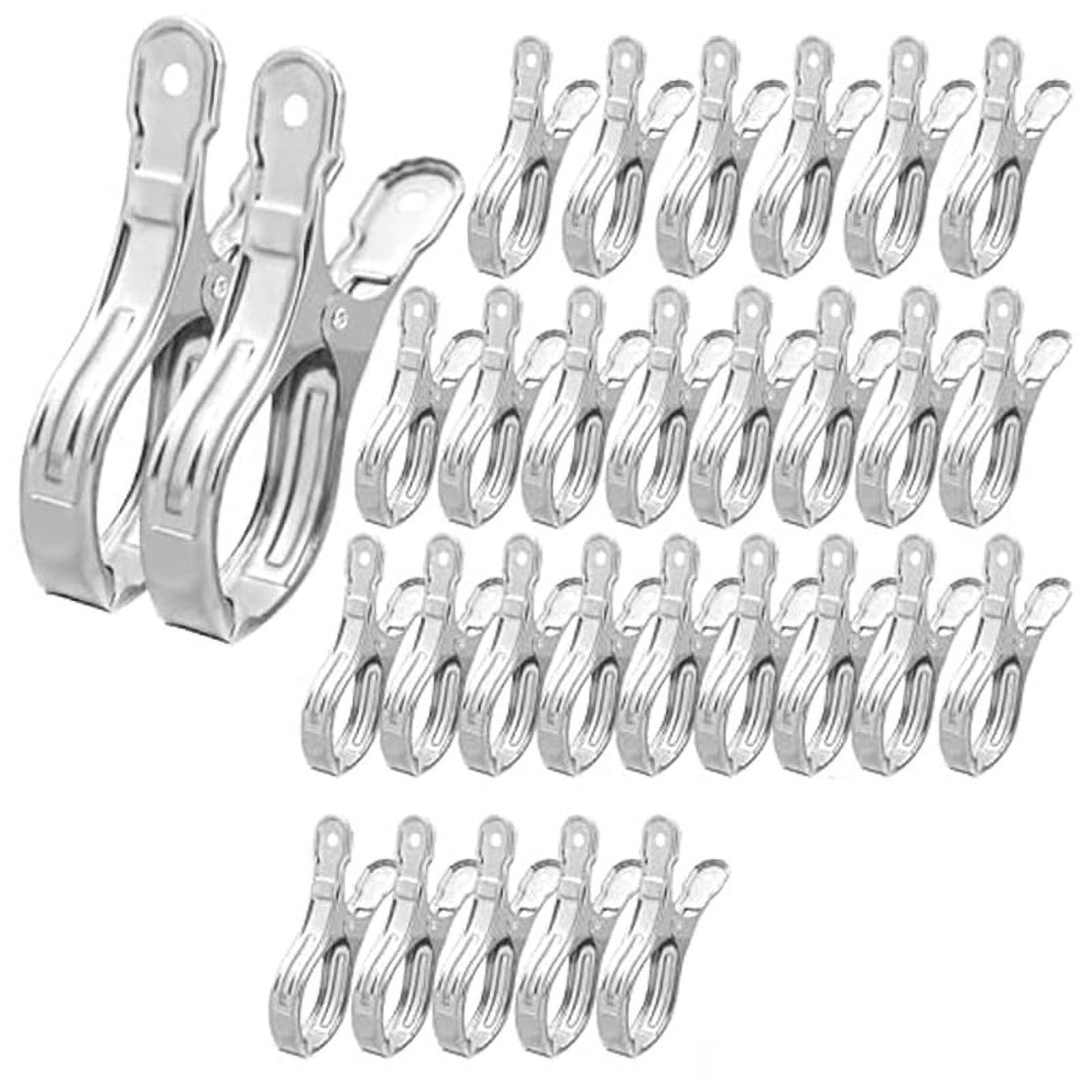 30PCS Pool Cover Clips Wind Guard Clamps Swimming Windproof for Above ...