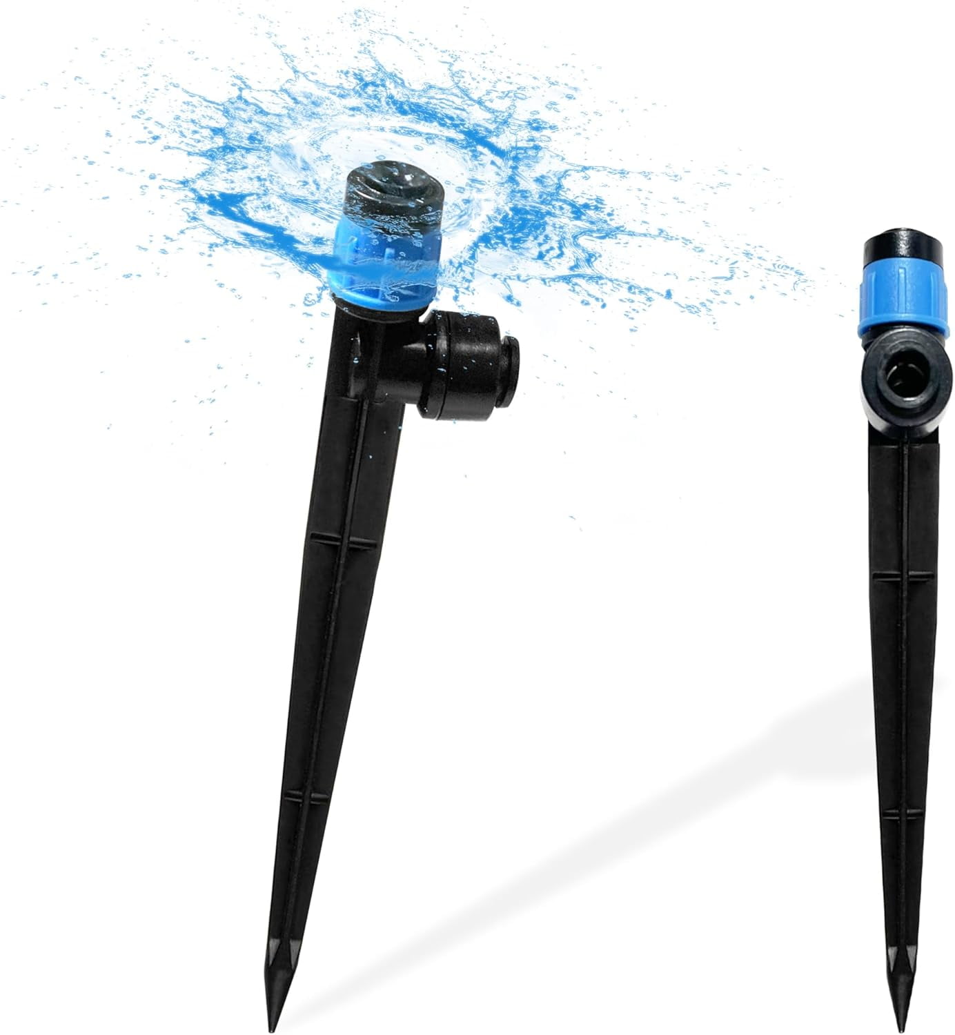 30PCS Push-to-Fit Drip Irrigation Emitters for 1/4 inch Tubing ...