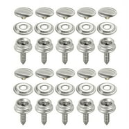 DOCK EDGE STAINLESS STEEL PROFILE FASTENERS 100 PCS 1" - Walmart.com